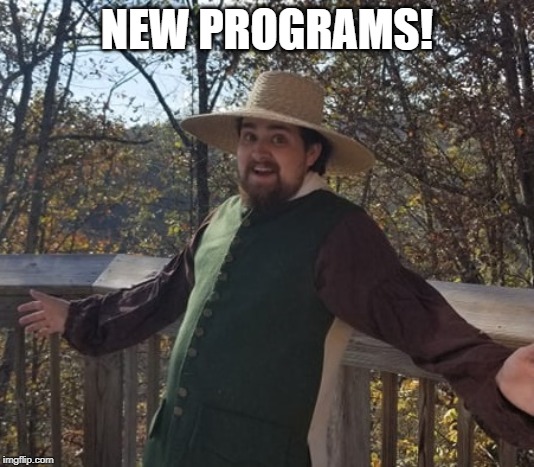 Check out some of our 2020 programming! – Daniel Boone Interpretive Center